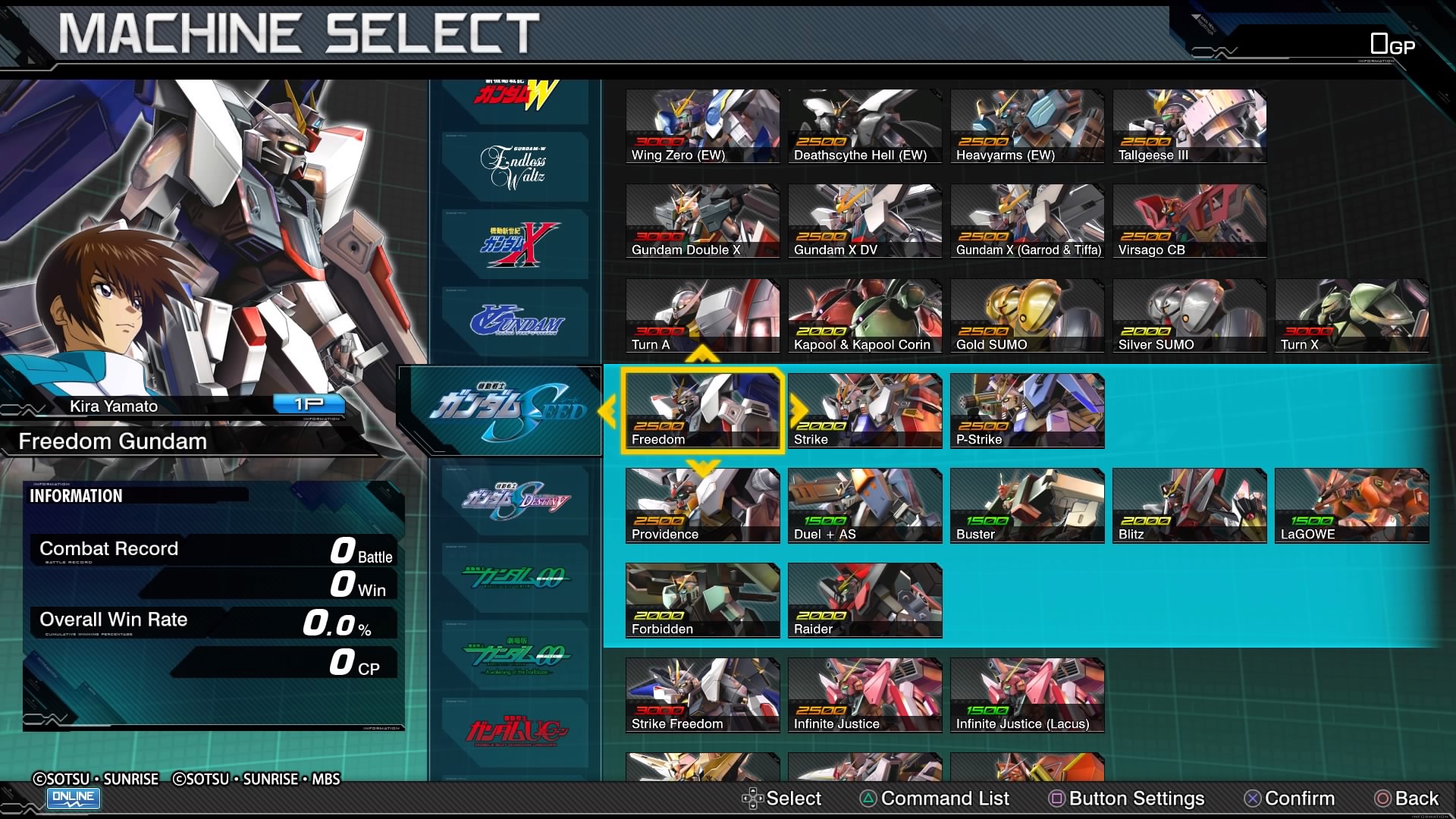 Probando - Mobile Suit Gundam Extreme VS. Maxiboost ON - 33bits