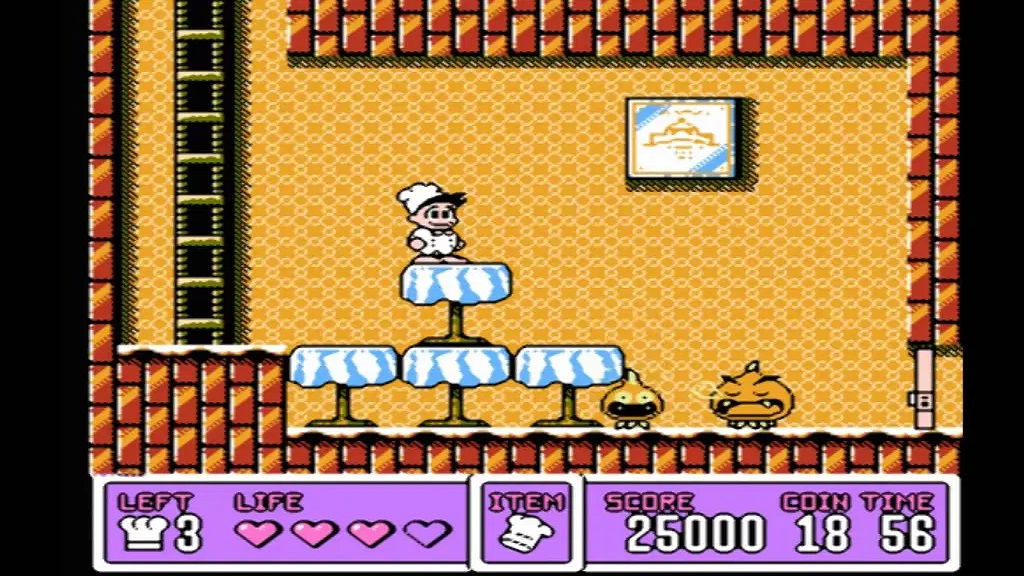Panic Restaurant - NES - 33bits