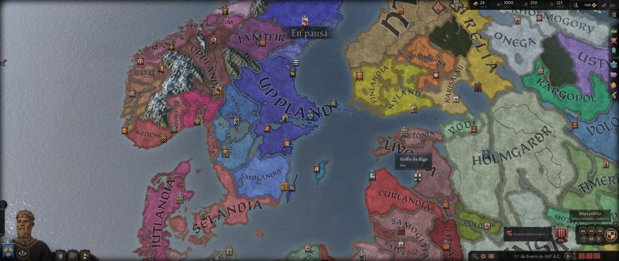 Análisis - Crusader Kings III (PC) - 33bits