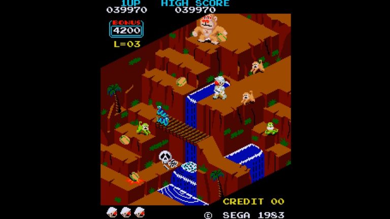 Congo Bongo - El Donkey Kong de SEGA ¡EN 3D! - 33bits