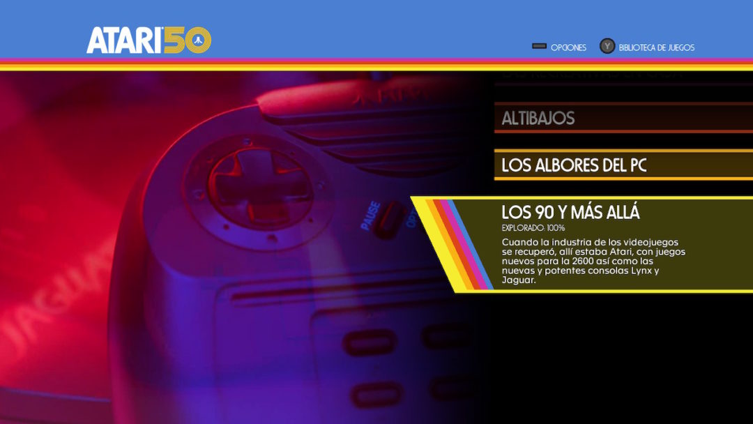 Análisis - Atari 50: The Anniversary Celebration - 33bits