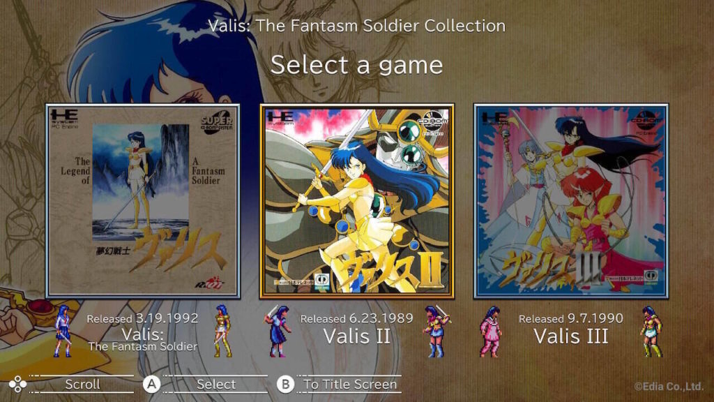 Análisis - Valis: The Fantasm Soldier Collection - 33bits