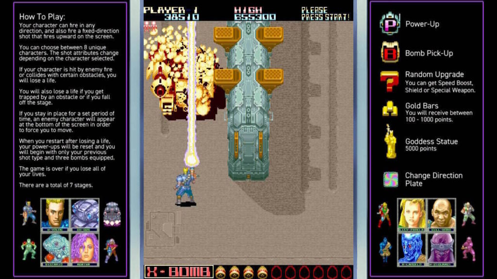 Análisis - Toaplan Arcade Collection Vol.1 - 33bits